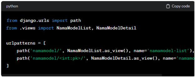 Pengembangan Aplikasi Mobile dengan Django Rest Framework