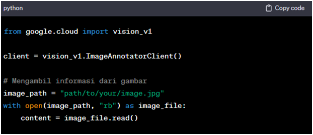 Memahami Dasar-dasar Google Cloud Vision API untuk Pemrosesan Gambar
