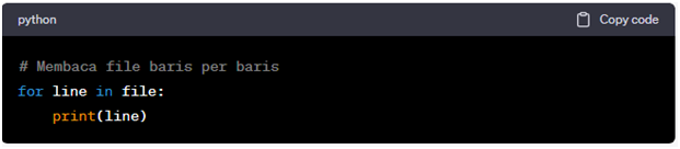 Cara Membaca dan Menulis File di Python