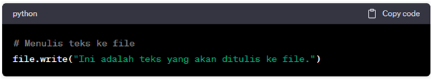 Cara Membaca dan Menulis File di Python