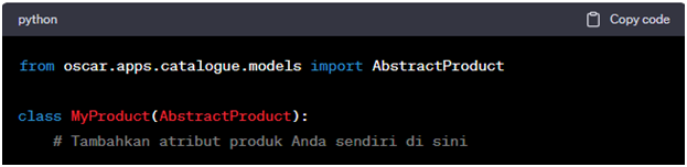Membuat Aplikasi E-commerce dengan Django Oscar